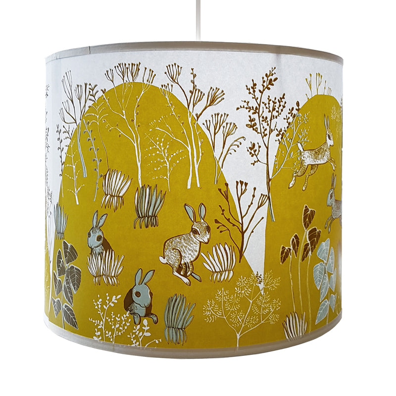 Rabbit lamp shade Chartreuse – Lush Designs